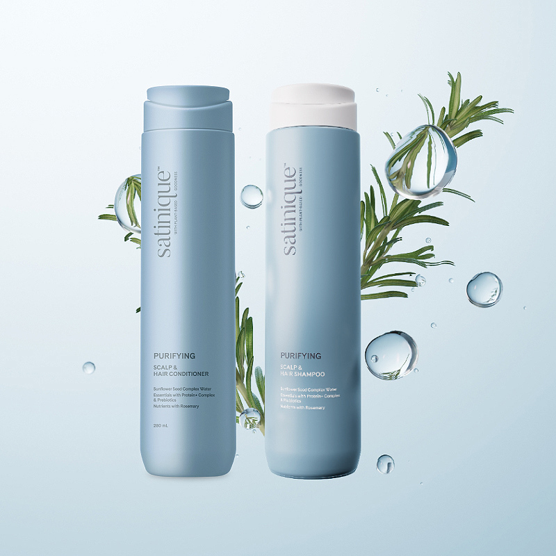 Purifying Scalp & Hair Shampoo 280ml Satinique™