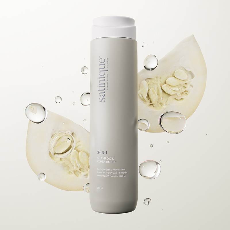 2-in-1 Shampoo & Conditioner 280ml Satinique™