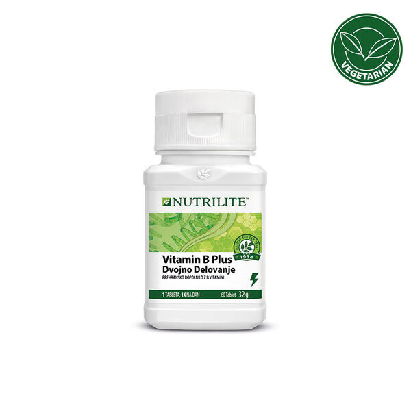 Kompleks 8 esencialnih vitaminov B | Nutrilite™ vitamin B plus