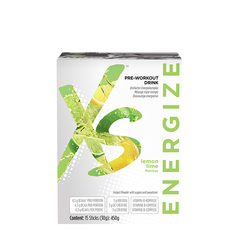 Pre-Workout Drink Lemon Lime Flavour XS™