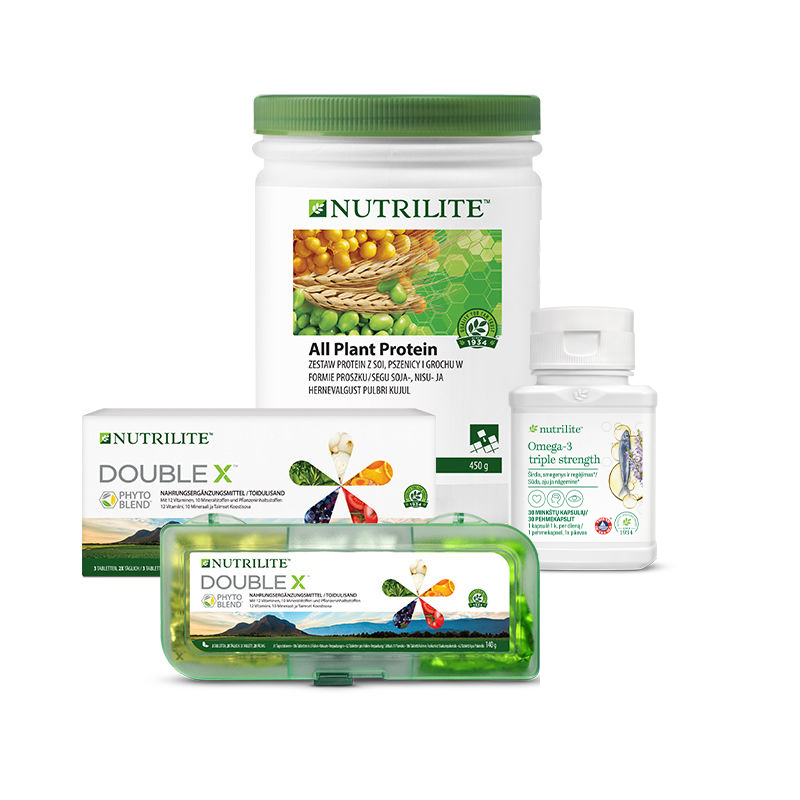 Foundational Trio Bundle ja Nutrilite™ DOUBLE X